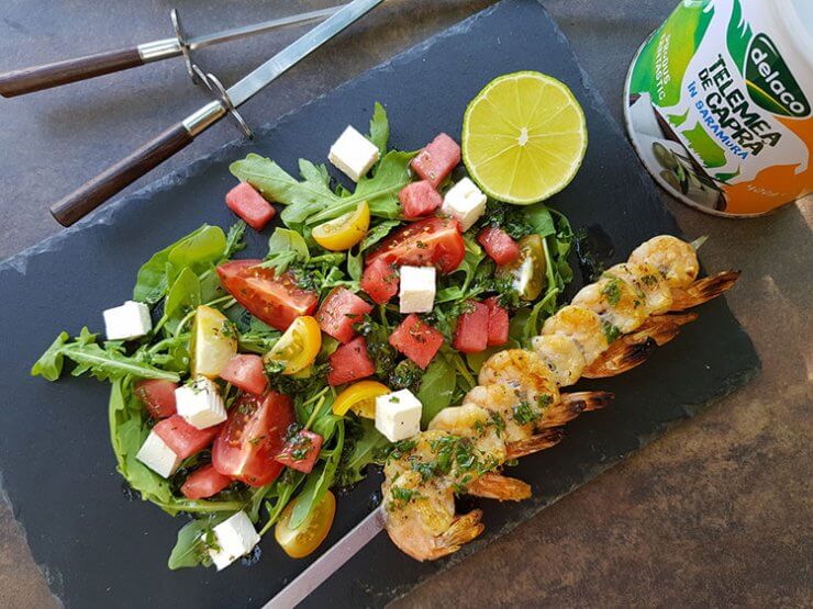 Creveti cu usturoi si patrunjel - Bucataresele Vesele