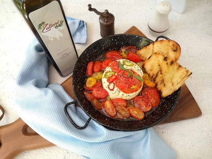 Telemea la cuptor in stil grecesc - Bucataresele Vesele