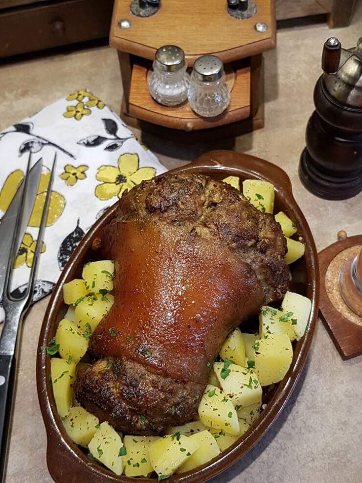 Ciolan umplut la cuptor - Bucataresele Vesele Fripturi si garnituri